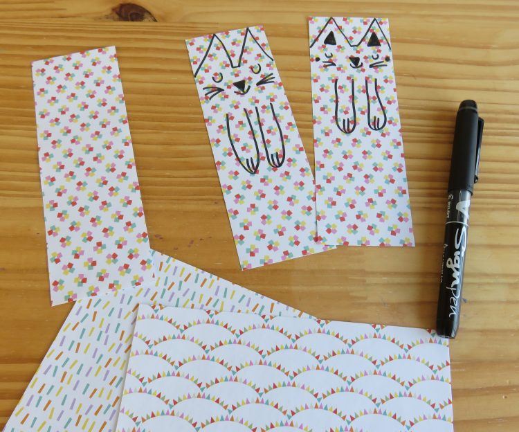 Diy Bookmark - Tuto Marque-pages en papier, origami et découpage